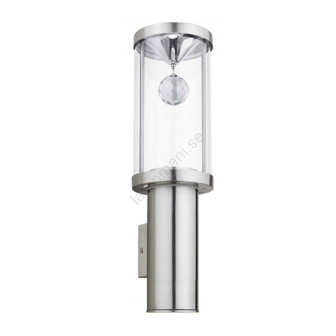 Eglo 78124 - LED Utomhus Väggbelysning TRONO 1xGU10/3W/230V+1xLED/3,7W ...