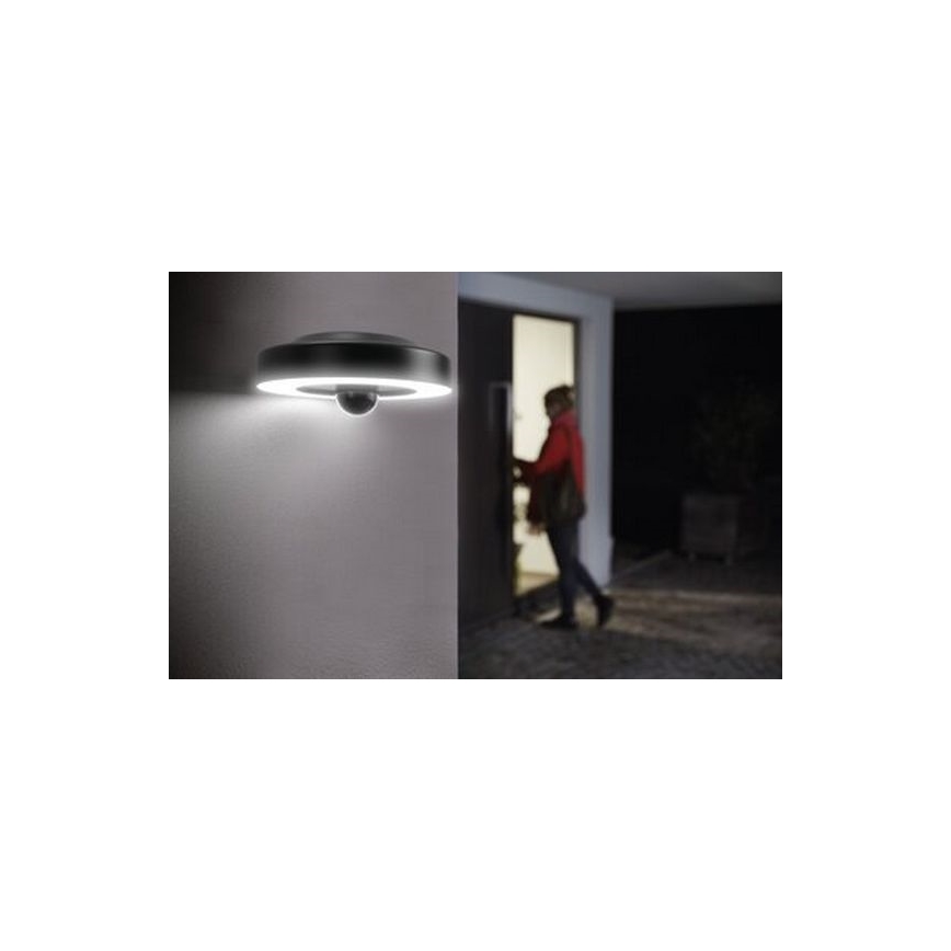 Ledvance - Utomhus LED belysning med sensor and camera LED/22W/230V ...