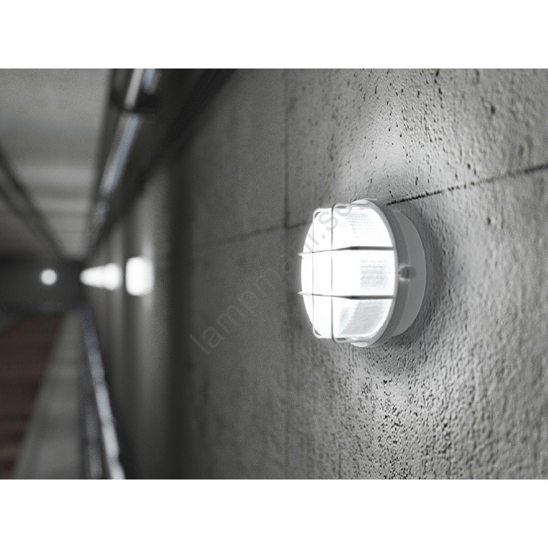 Utomhus Takbelysning 1 × E27 / 100 W / 230 V röd IP44 | Lampmani